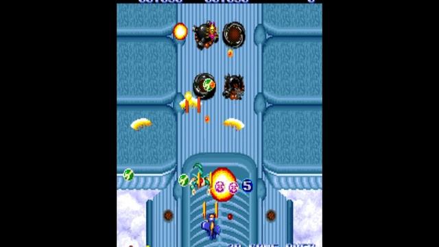 прохождение Gemini Wing (ARCADE)