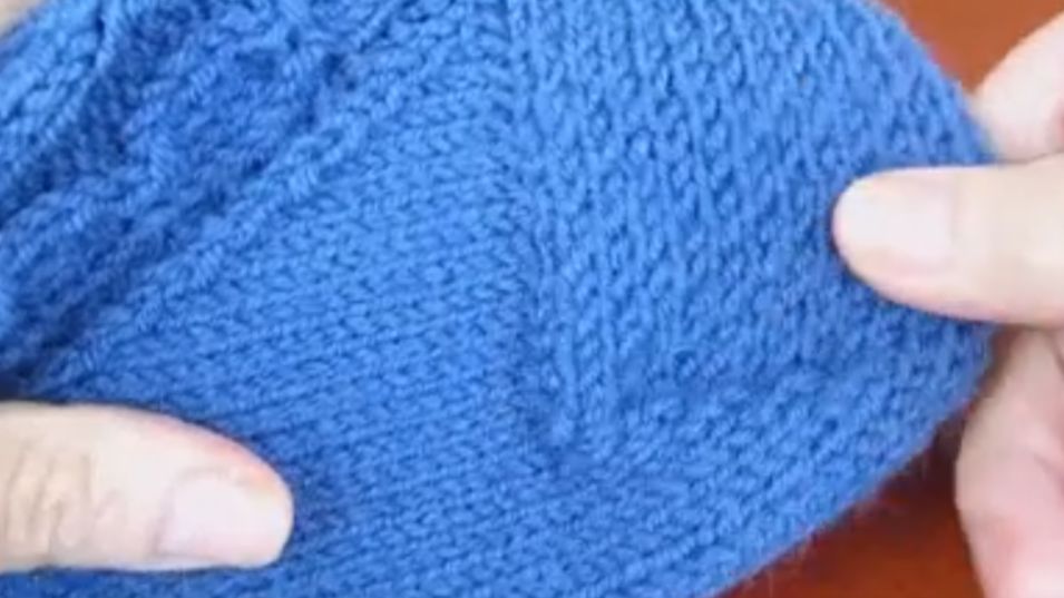 Вяжем пятку носка  - «Французская пятка»