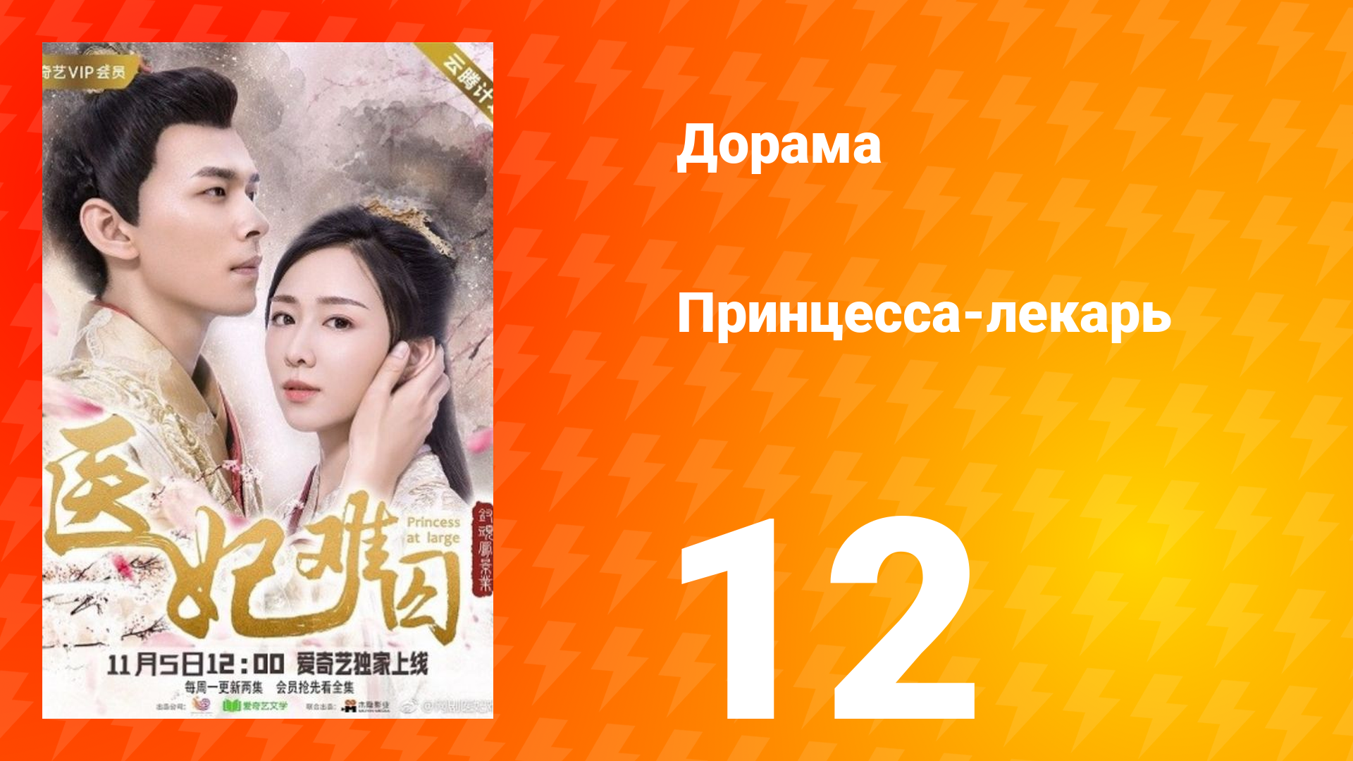 Принцесса-лекарь 1 сезон 12 серия