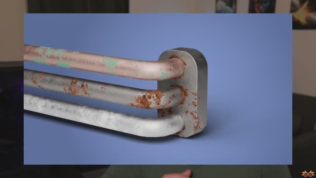 Fluent Materializer. Эффект окисления поверхности в Blender