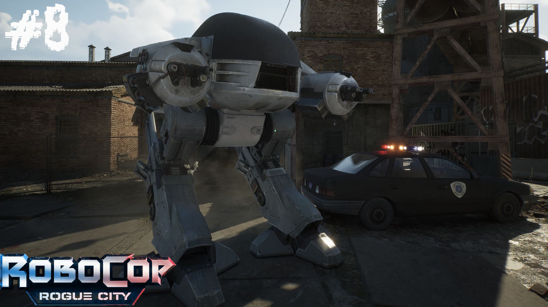 ПОДОГНАЛИ ПОДКРПЛЕНИНИЕ #8 - RoboCop Rouge City