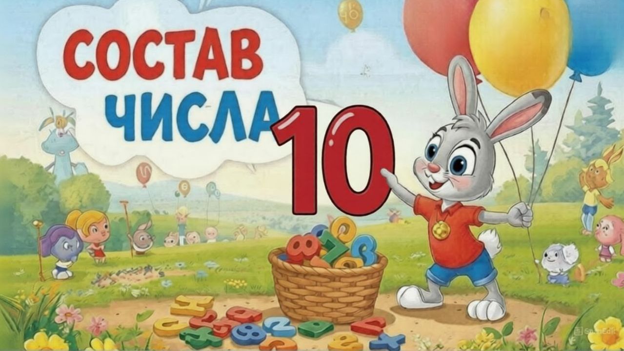 Состав числа 10
