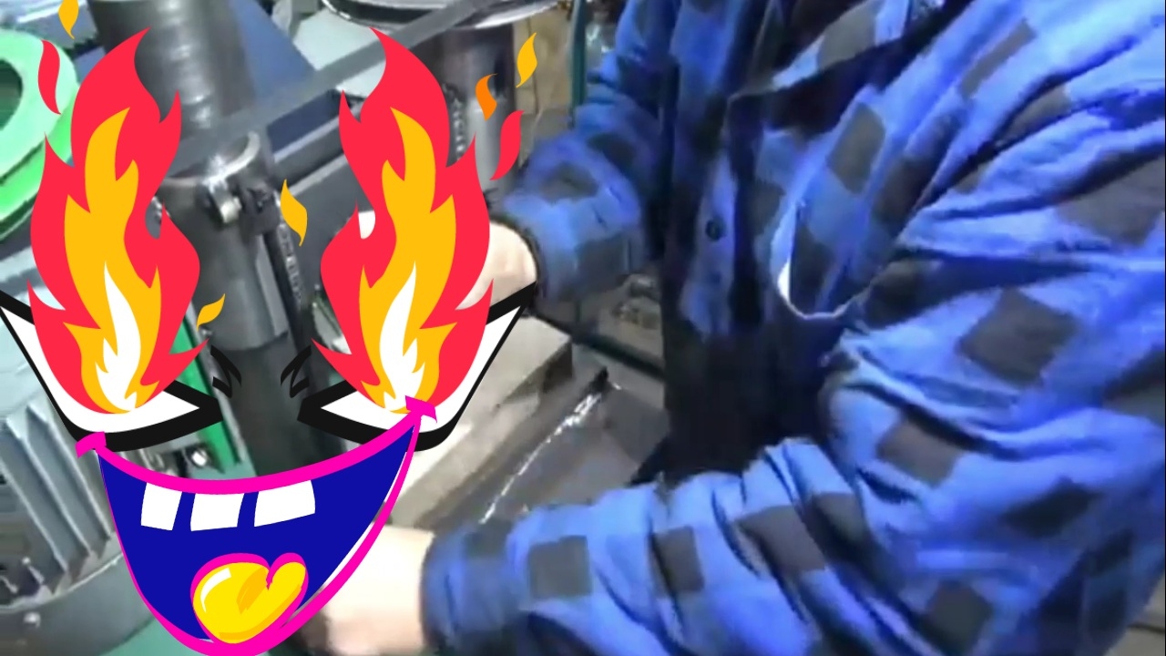 Большой сверлильный станок из металлалома своими руками (часть 2)