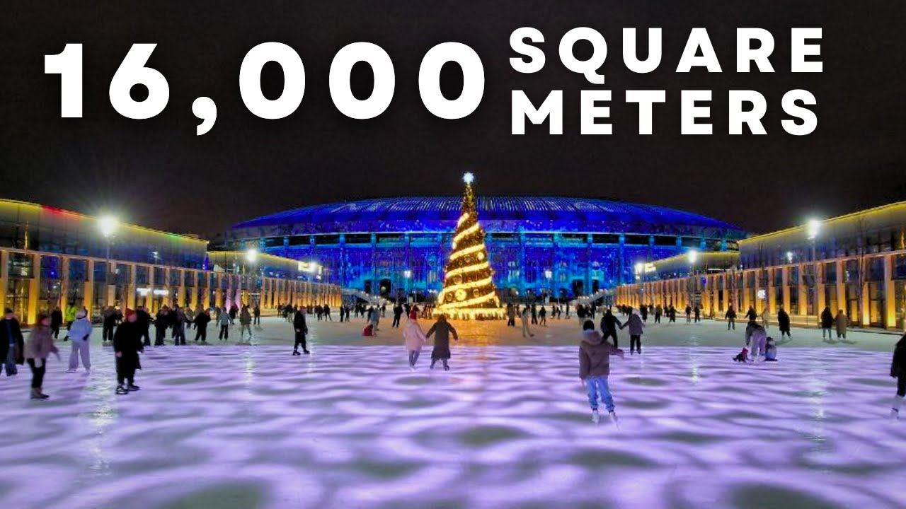 I Visited One of Russia's Largest Ice Rinks on New Year