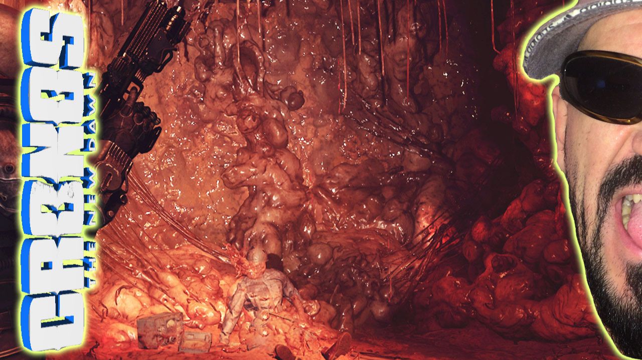 Мясные стены с глазами на металл заводе Cronos The New Dawn