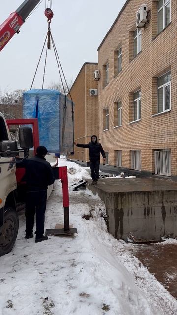 Монтаж чиллера МРТ