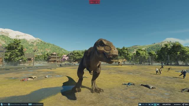 Динозавры. Сипнозавр. Тиранозавр Рэкс. Индоминус Рэкс. Мультики про динозавров.