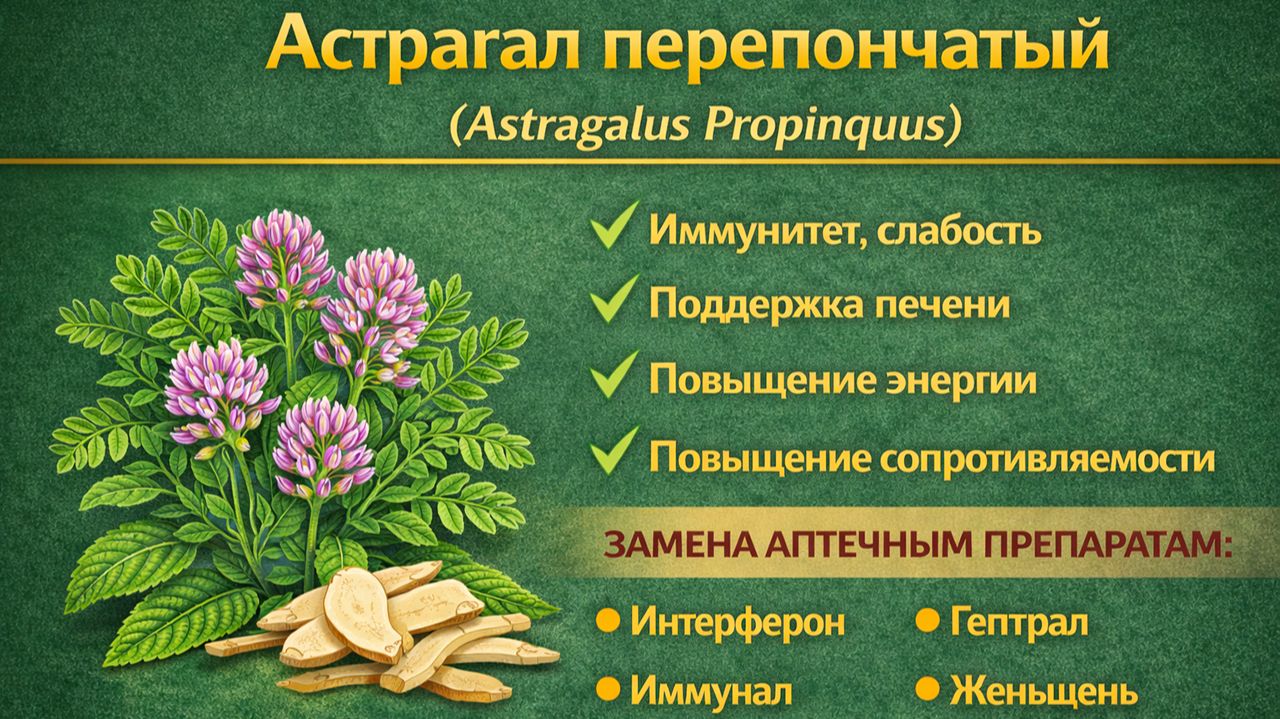 Астрагал перепончатый (Astragalus Propinquus)