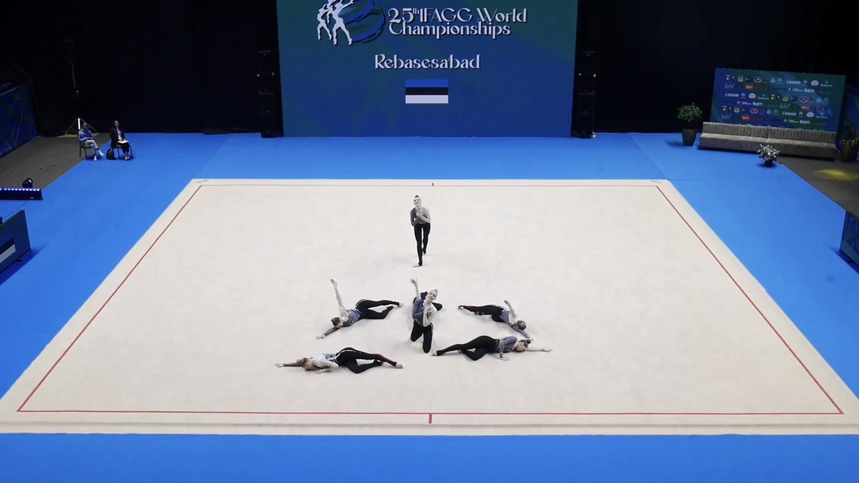 REBASESABAD EST IFAGG World Championships 2025 #эстетическаягимнастика #aestheticgroupgymnastics