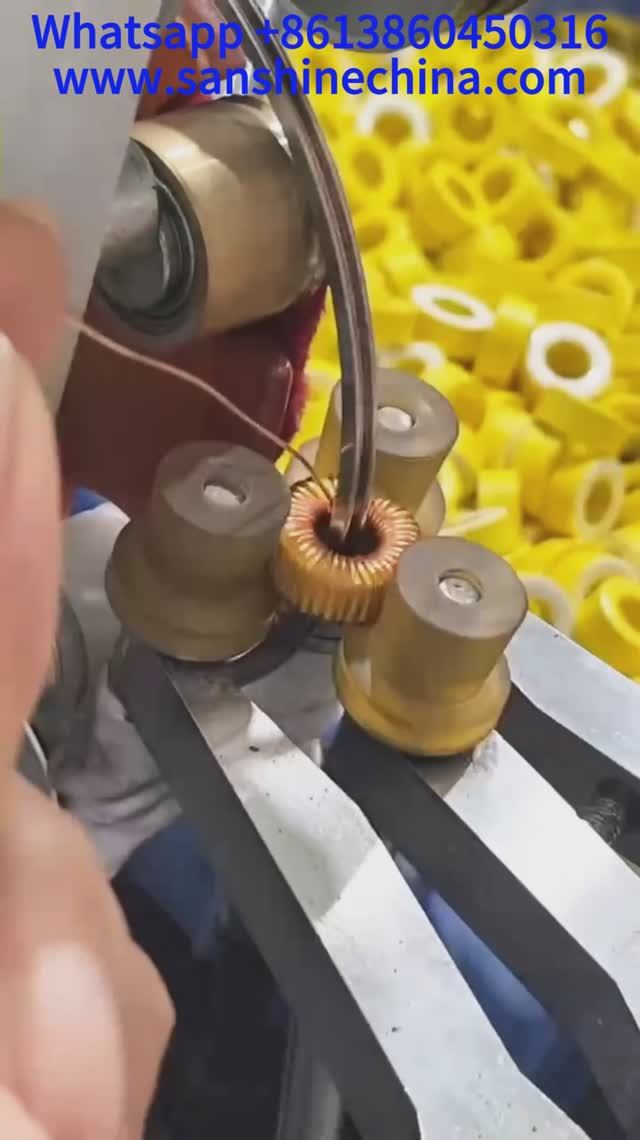 SS900B6 автомат обмотки дросселей 0.8мм толстой проволоки