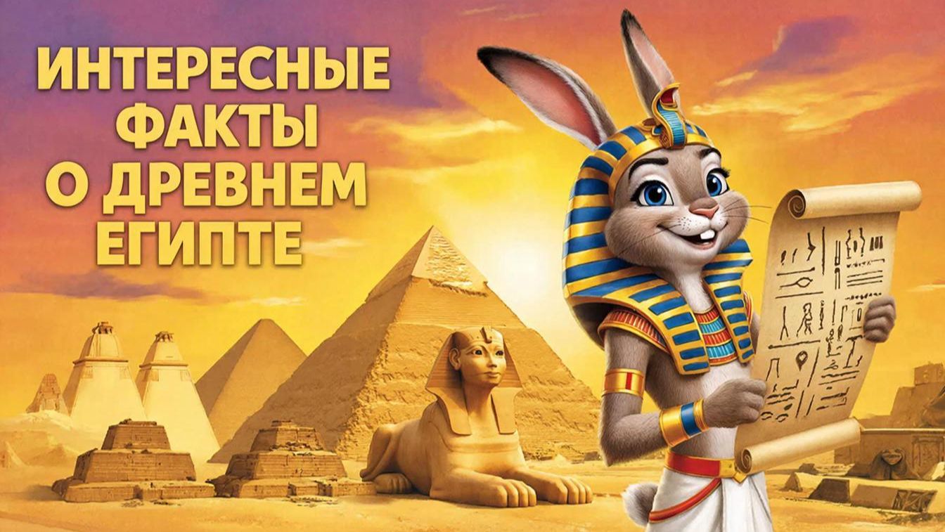 Обучающий мультфильм для детей. Интересные факты о древнем Египте