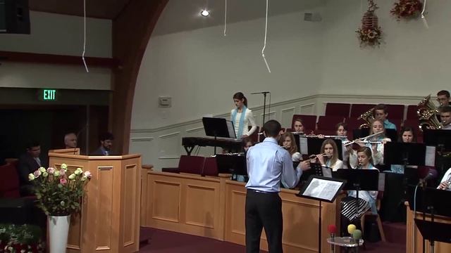 О небо, голубое небо..- дух. оркестр..