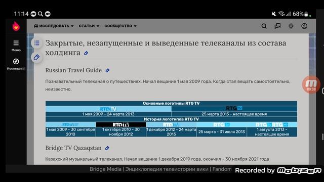 История логотипов пятого мультиплекса каналов в МТС ТВ Беларусь