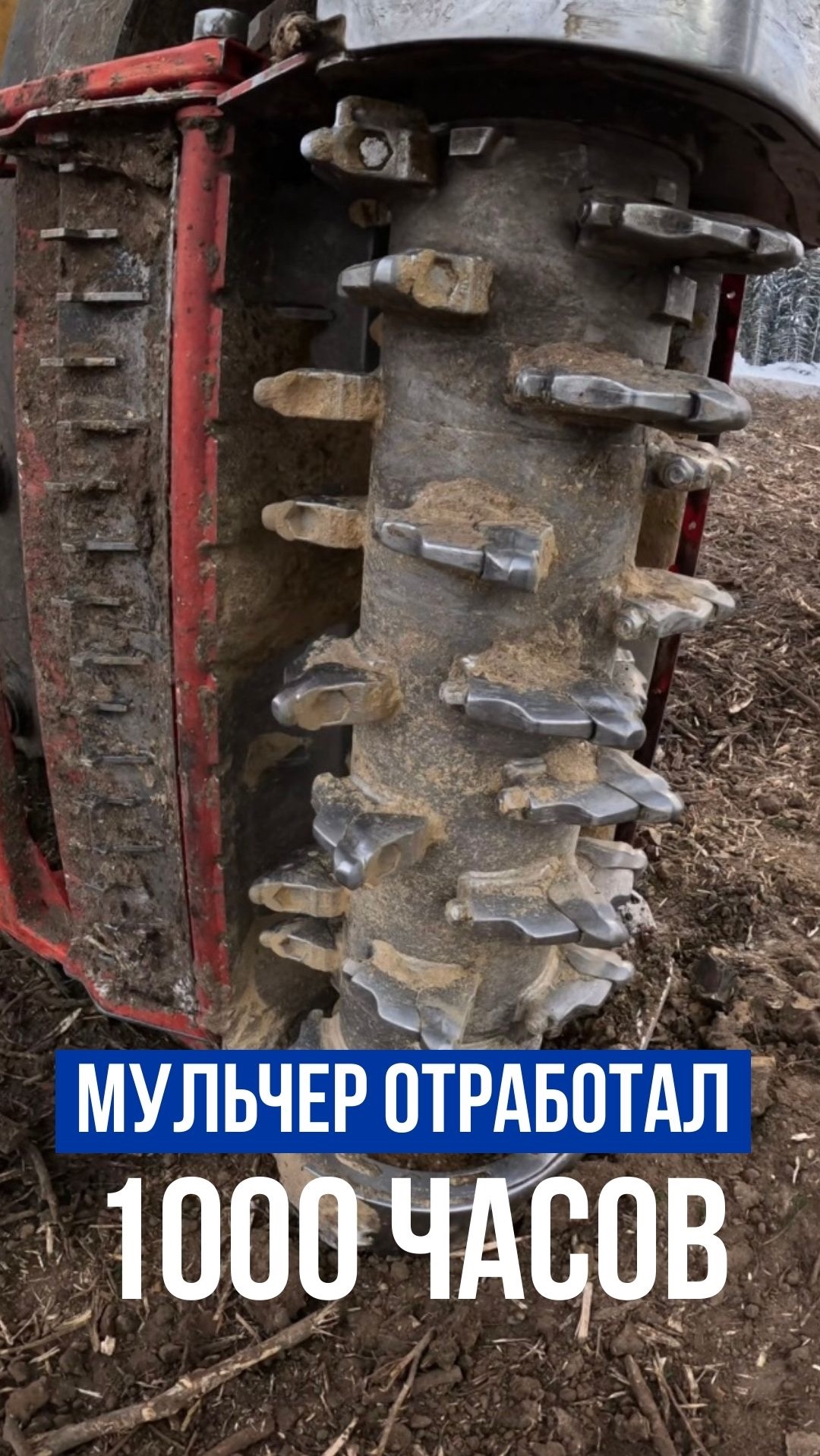 Защитные цепи для мульчера