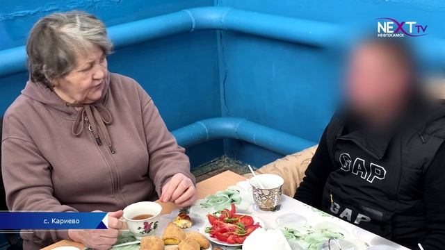 Участник СВО в отпуске встретился с земляками