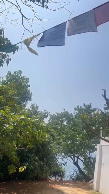 Гуляем в Буддийском храме в Унаватуна на Шри-Ланке