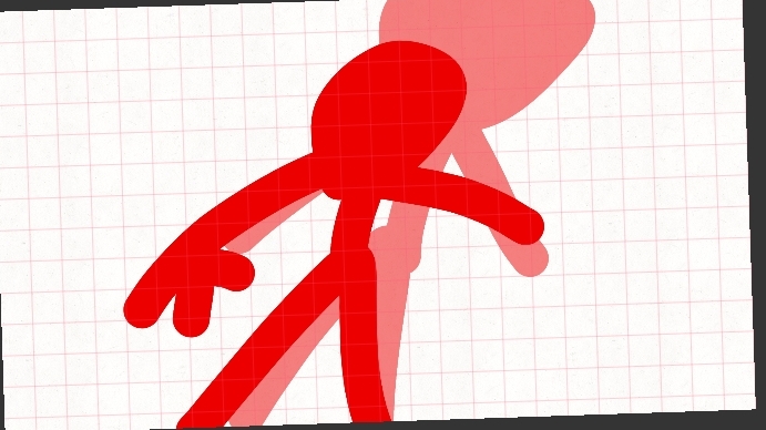 Анимация Red человек 3