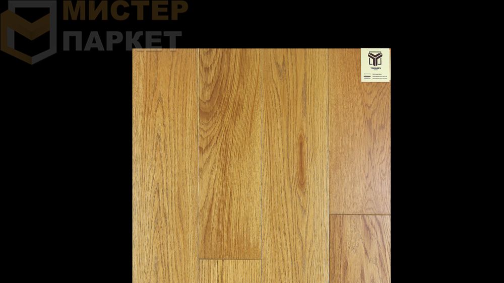 Инженерная доска Tokarev Parquet Дуб 23 Римский 150 мм Натур