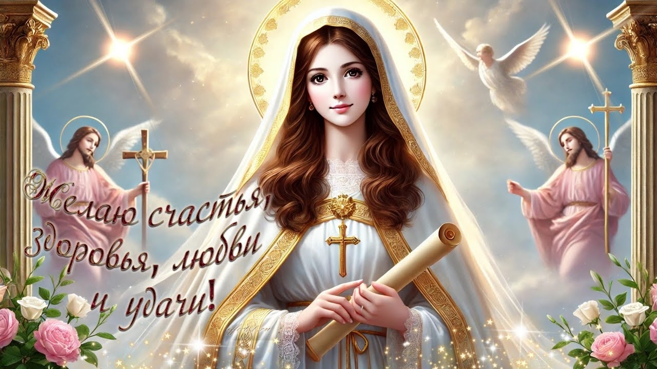 С днём святой Татьяны! С днём ангела ,Татьяна! Самая лучшая музыкальная открытка.