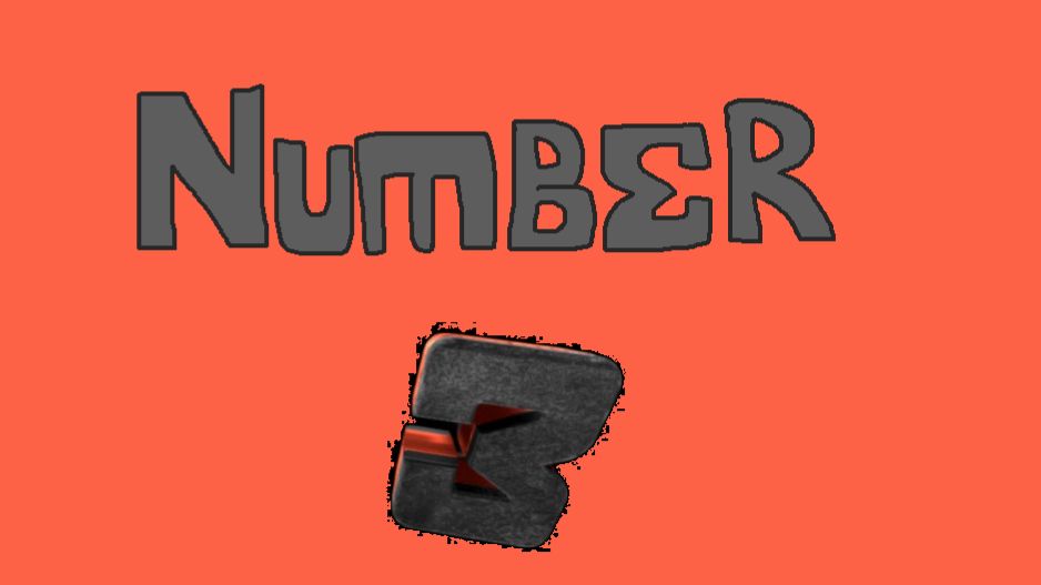 Счёт. Цифра 3 (3Д Объём)