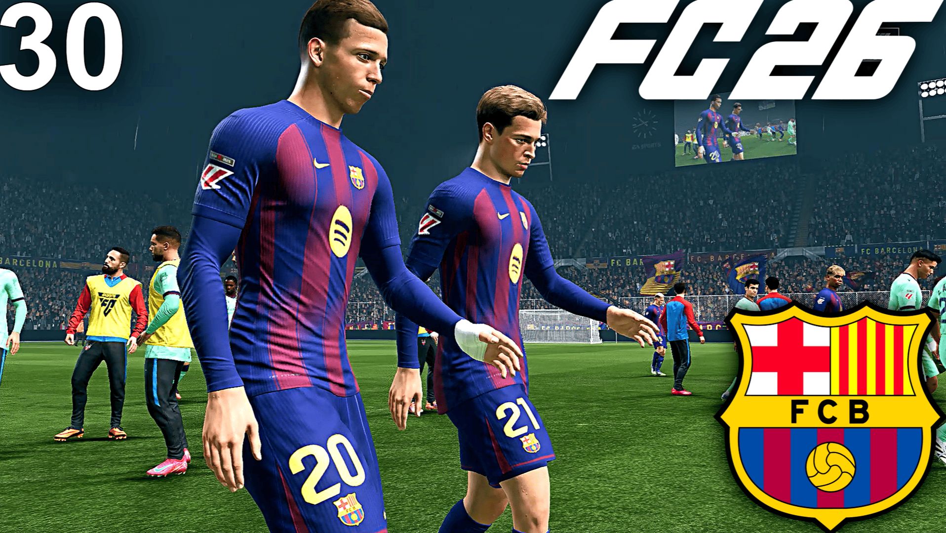 FC 26 КАРЬЕРА ЗА БАРСЕЛОНУ #30 - 1/4 ЛИГИ ЧЕМПИОНОВ ПРОТИВ БАВАРИИ и БИТВА С АТЛЕТИКО МАДРИД!!!