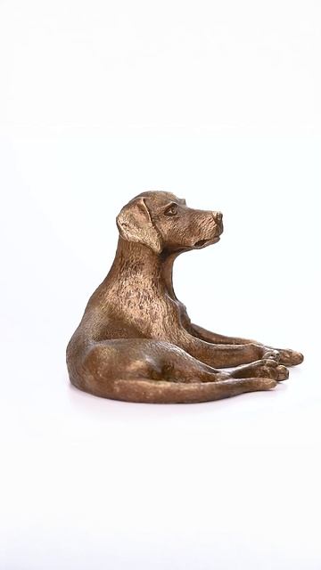 Статуэтка бронзовая "Гончая". Артикул 300098. https://феникс.art