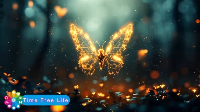 «Эффект бабочки. Повышение вибрации. Привлечение чудес. Позитивная аура. 432 Гц»