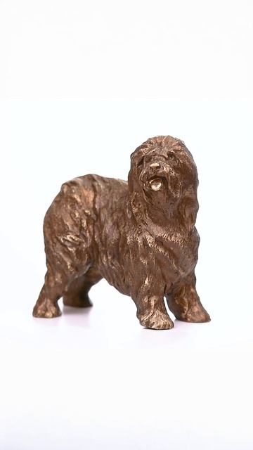 Статуэтка бронзовая "Бобтейл". Артикул 300093. https://феникс.art