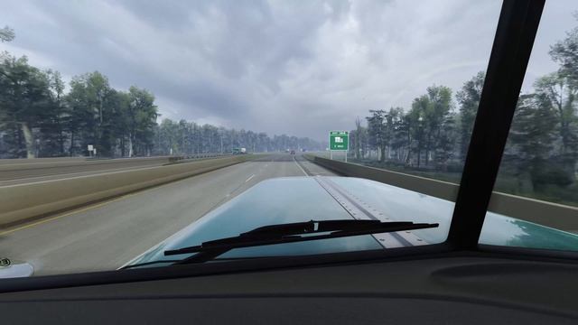 Реалистичная поездка по Луизиане (США) в American Truck Simulator. [4К]