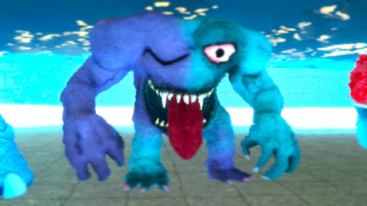 Большое городское приключение: Гартен оф Банбан 8 против Поппи Плейтайм в Gmod