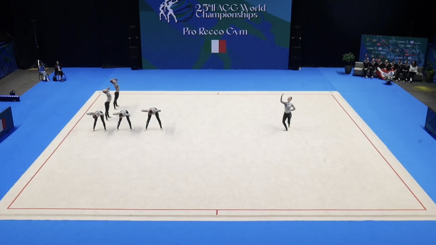 PRO RECCO GYM ITA IFAGG World Championships 2025 #эстетическаягимнастика #aestheticgroupgymnastics