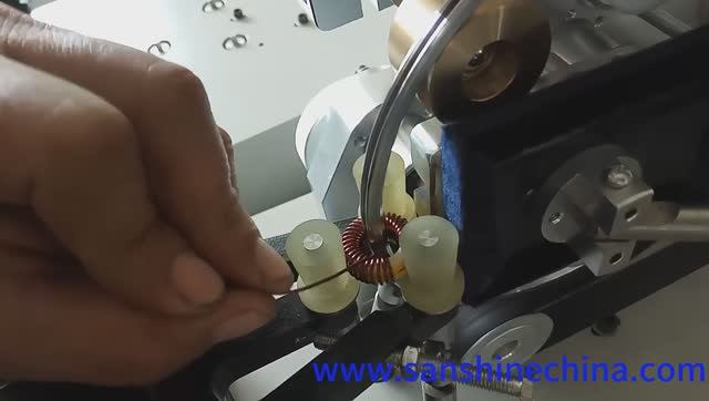 SS900B6-6.3 точный автомат обмотки тороидальных катушек 1мм провода