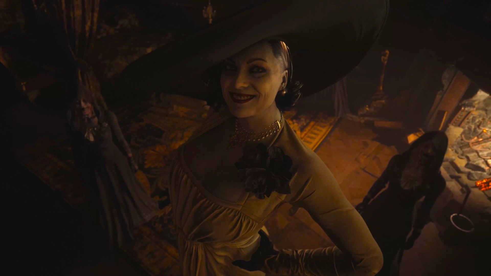 Resident Evil 8. Part3. Местная ведьма и ее прислужники. Замок леди Димитреску и ее дочери вампирши.