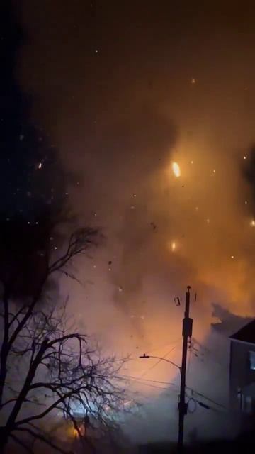 Взрыв газа в доме