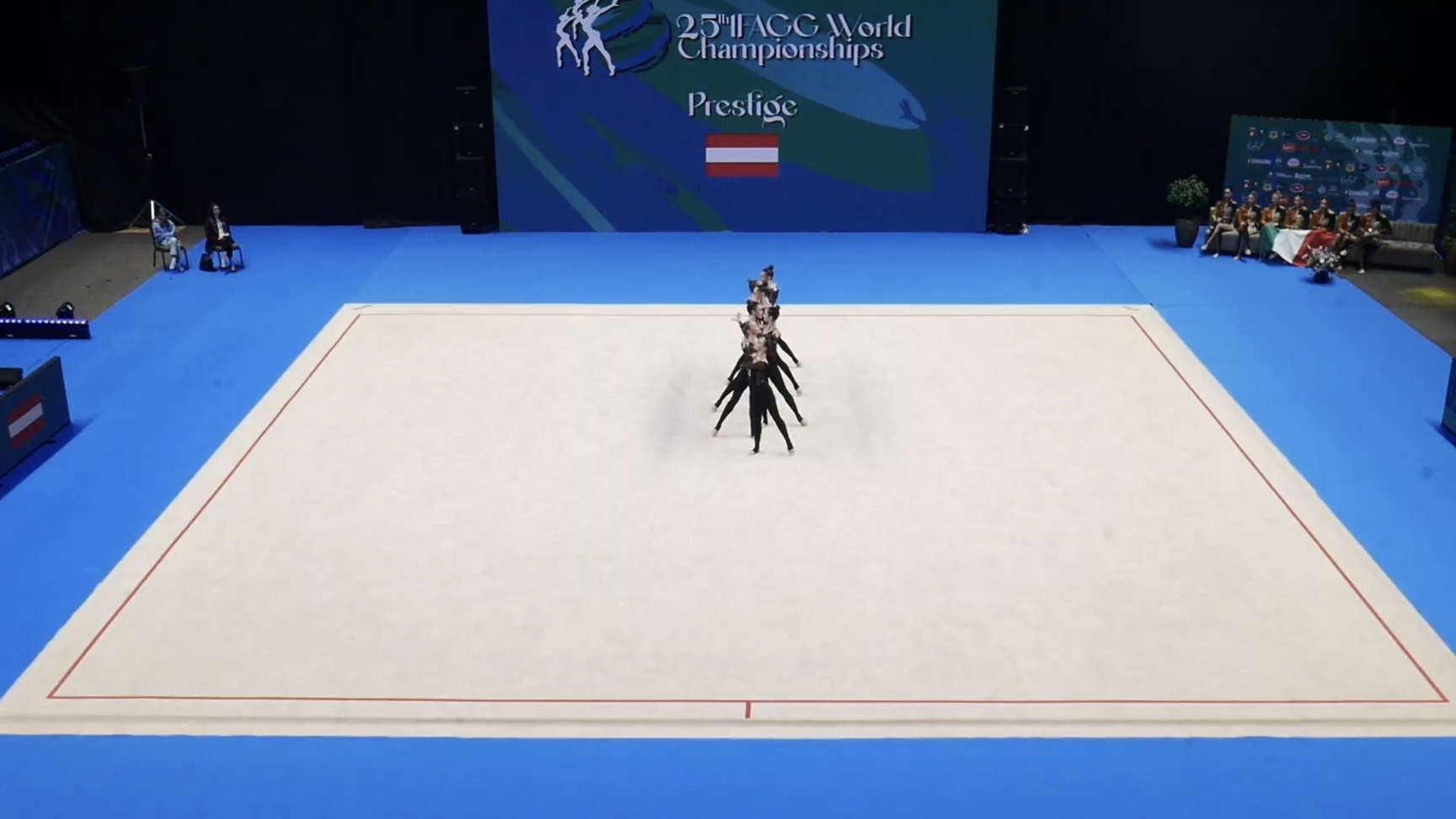 PRESTIGE AUT IFAGG World Championships 2025 #эстетическаягимнастика #aestheticgroupgymnastics