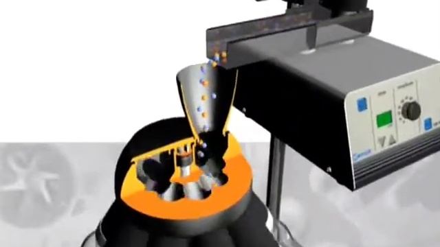 Ротационный прободелитель PT 100 Retsch - принцип работы
