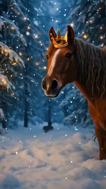 Змея передаёт Корону Лошади.