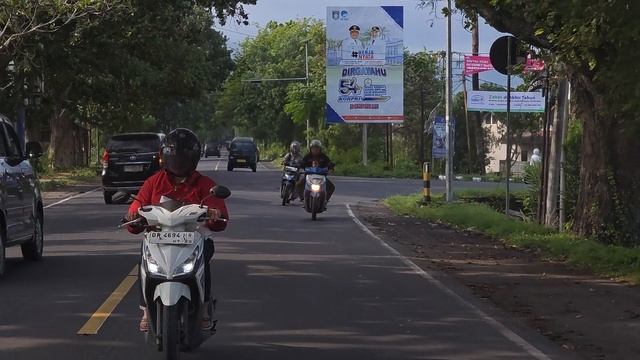 дороги острова Ломбок Индонезия