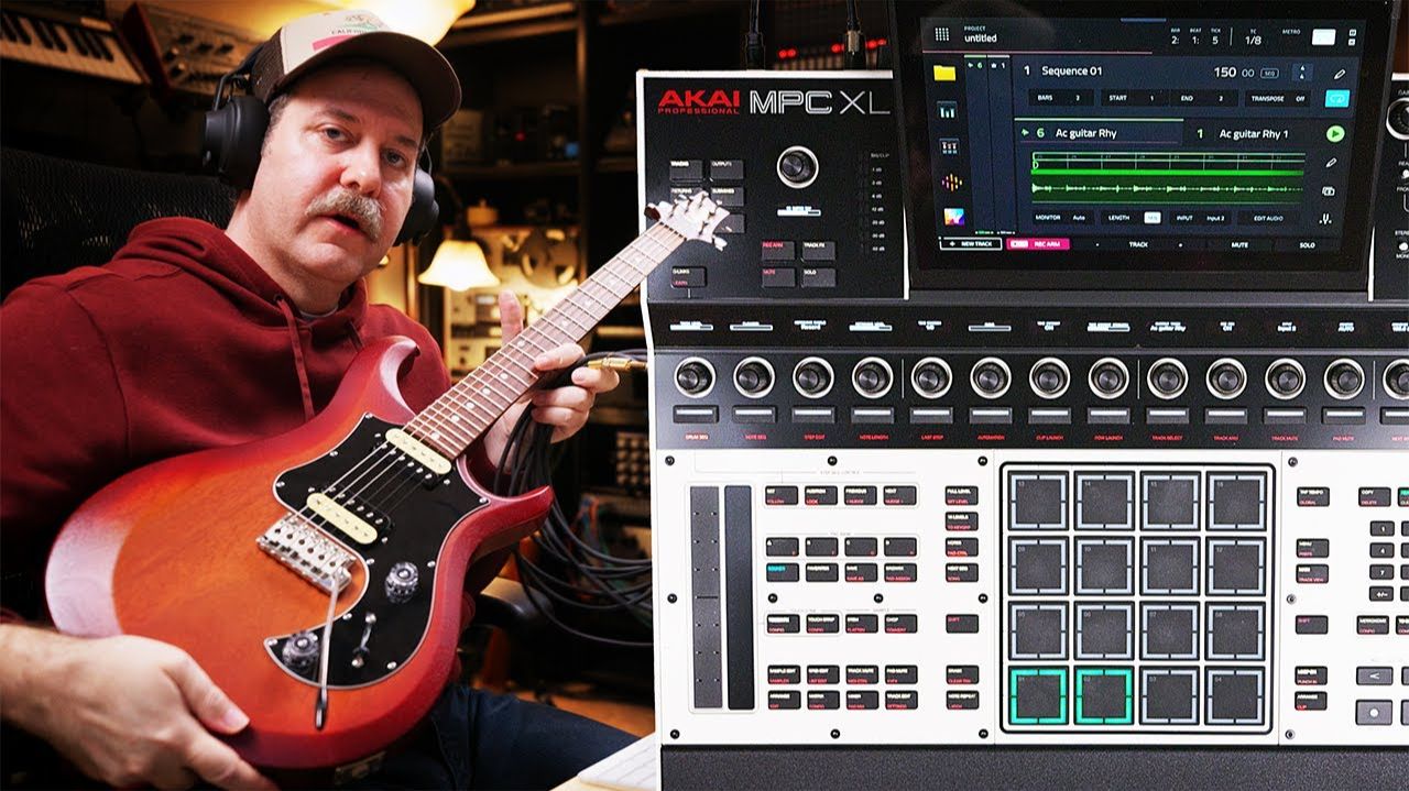AKAI MPC XL: Tracking Guitars | Plus Tonocracy in DAW