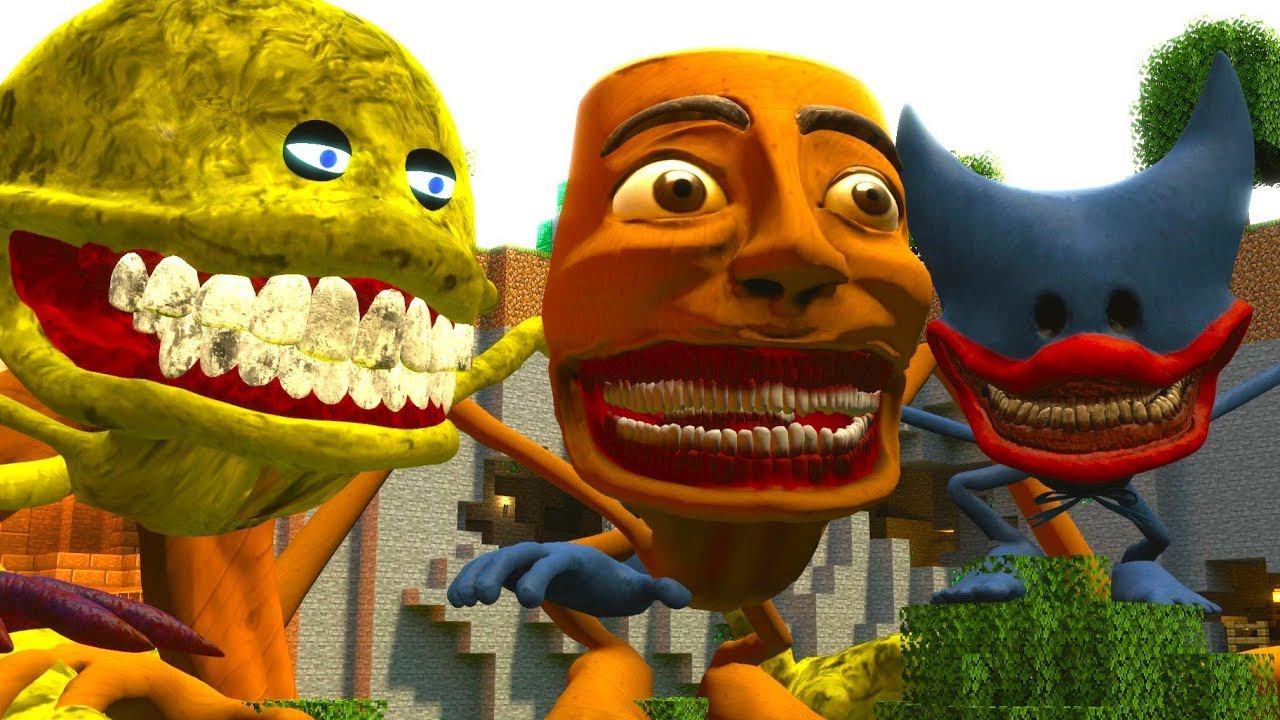 ГИГАНТСКИЕ ИТАЛЬЯНСКИЕ BRAINROT ЛЕНТЫ LIN GANG MELON WAR на карте Minecraft