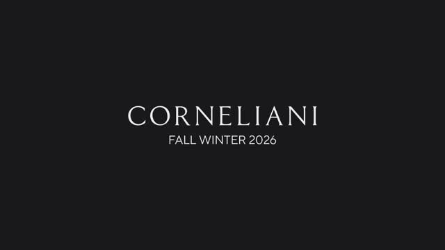 Показ мужской коллекции Corneliani осень-зима 2026-2027