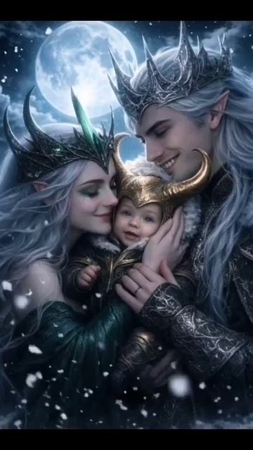 Воспоминания Локи 🥺о папе и маме