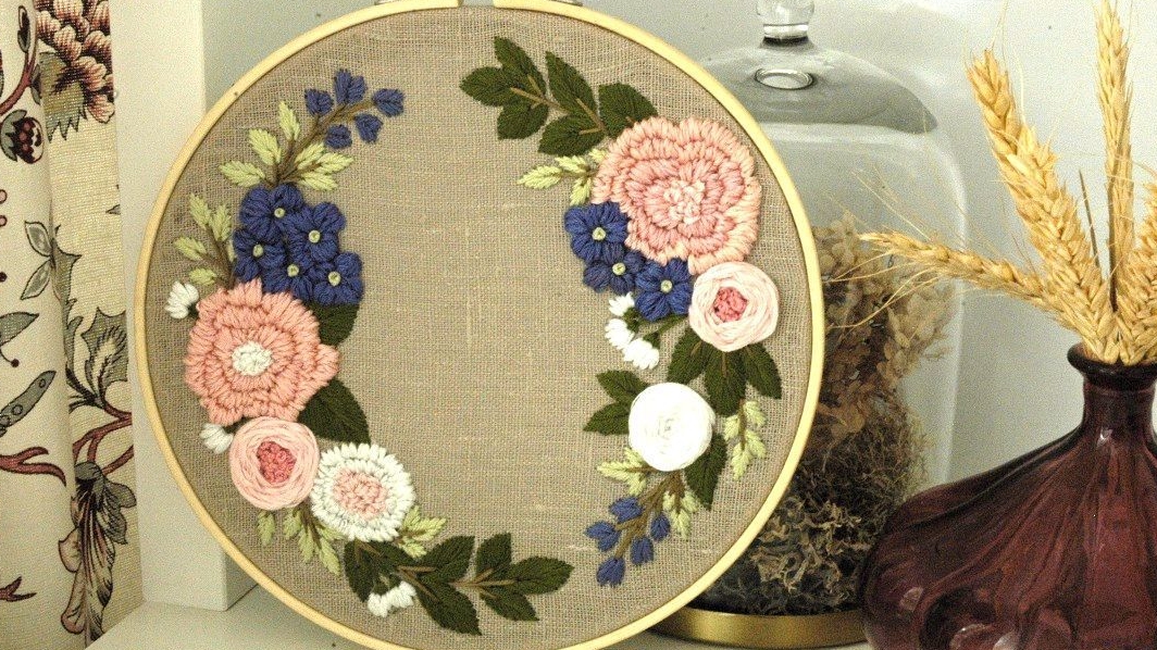 Секрет швеи. Лёгкая вышивка.