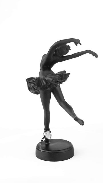Статуэтка чугунная "Балерина Одетта". Артикул 100038. https://феникс.art