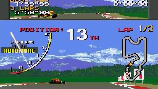 SMD - Ayrton Senna's Super Monaco GP II