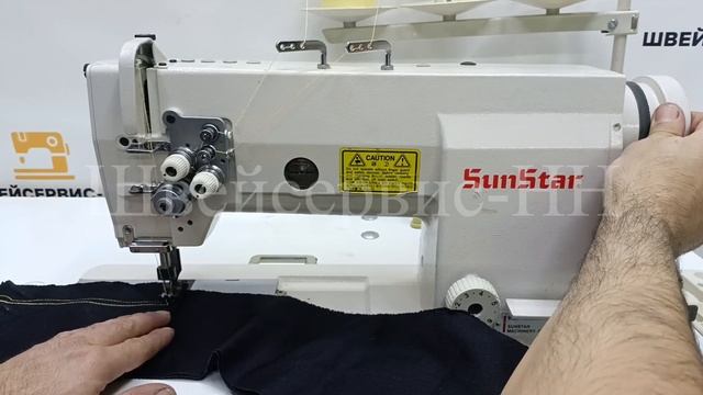 3_Двухигольная машина SUNSTAR KM-750BL (комплект) БУ (без откл)