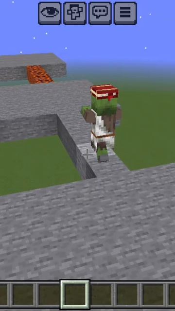 Проверяем IQ деревенского зомби в minecraft | ДимА4 minecraft!