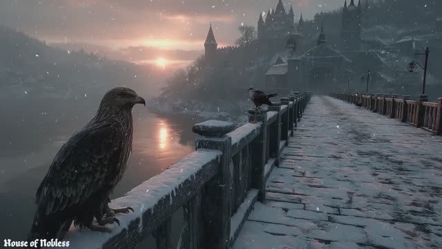 🎵 Средневековая фэнтезийная музыка и анимационная атмосфера 🎄