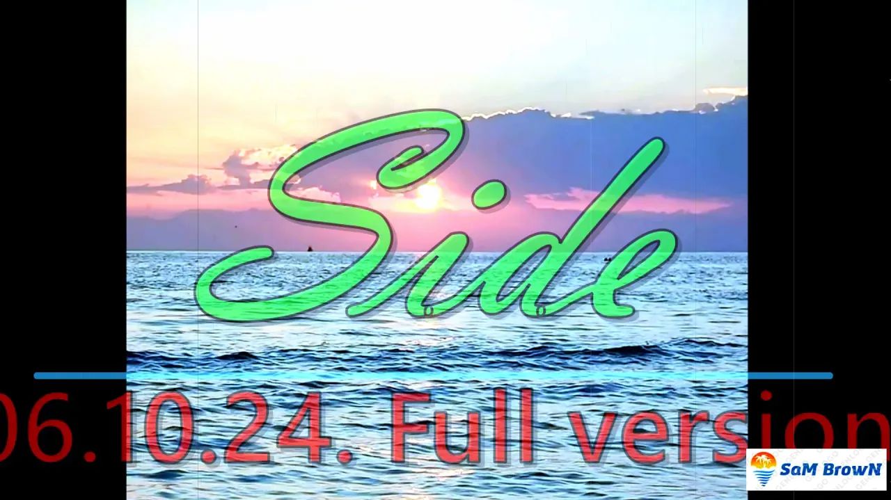 Сиде. Закат солнца на пляже