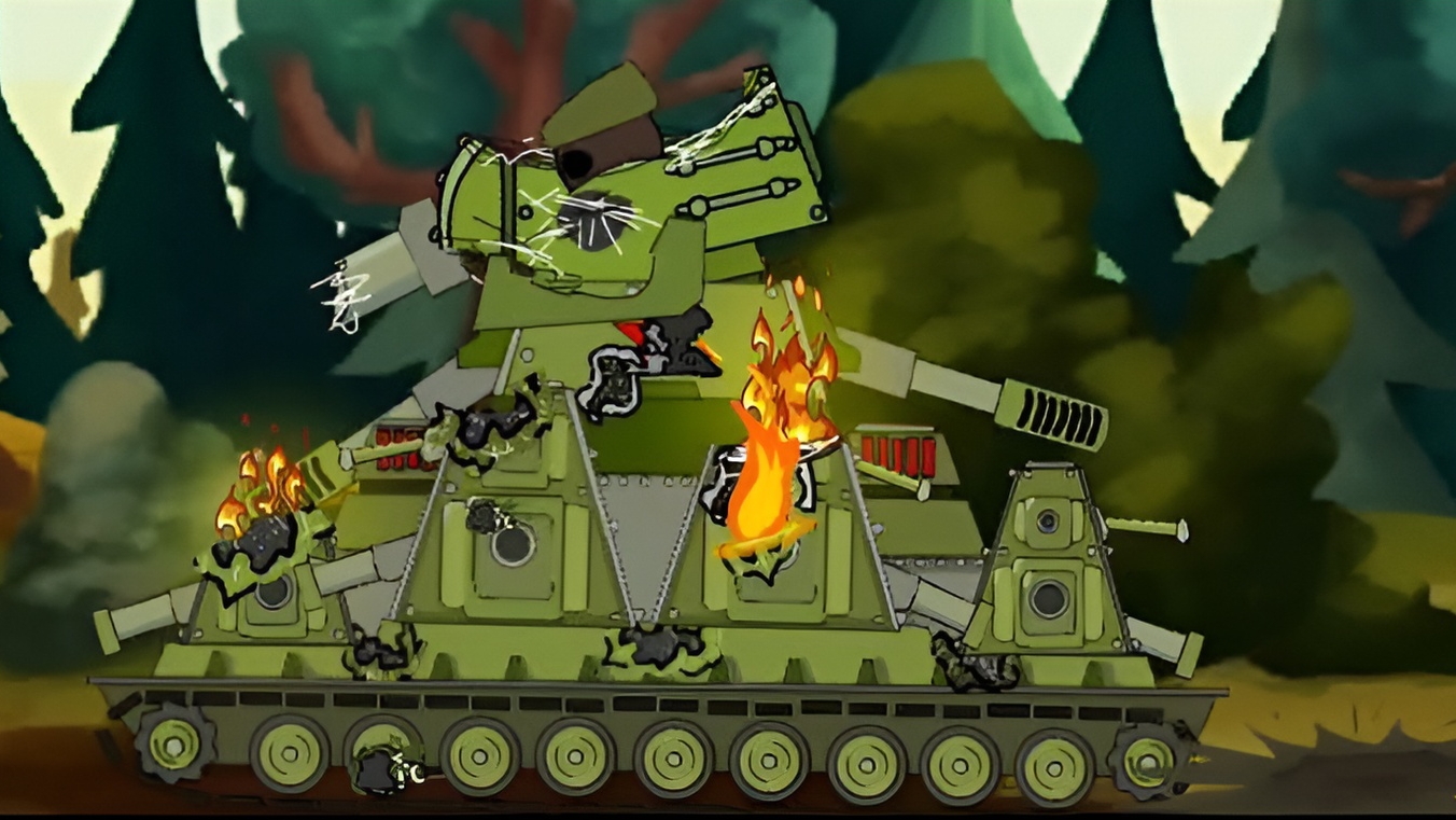 КВ-44М погиб? — мультики про танки